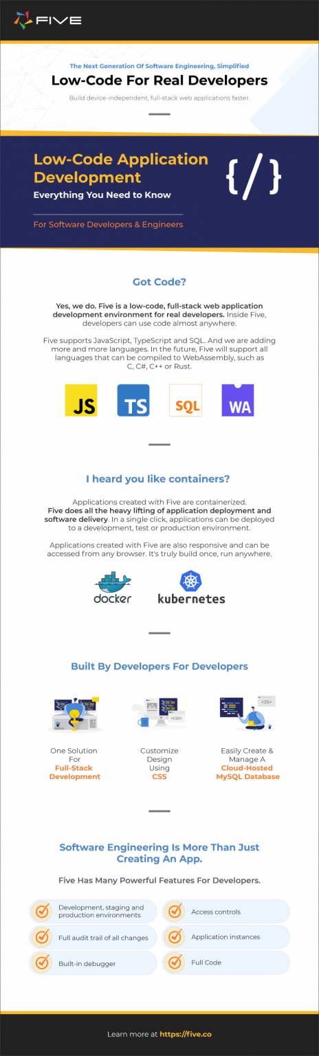 Infographic: Low-Code For Software Developers