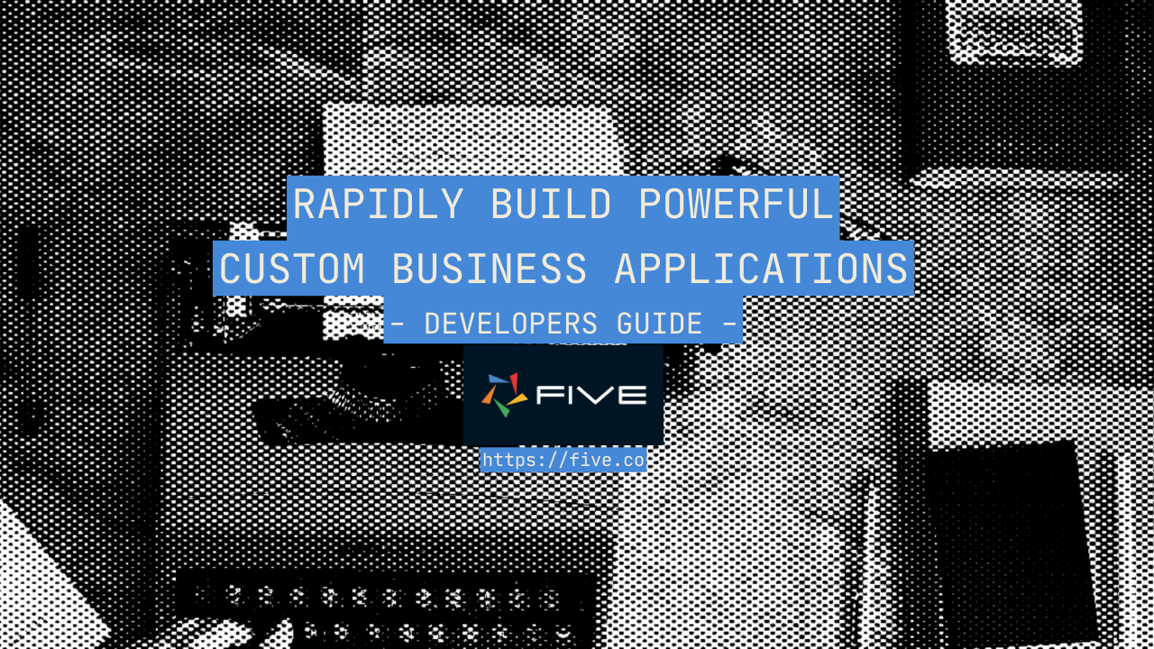 Rapid Business Application Development: A Developer's Guide