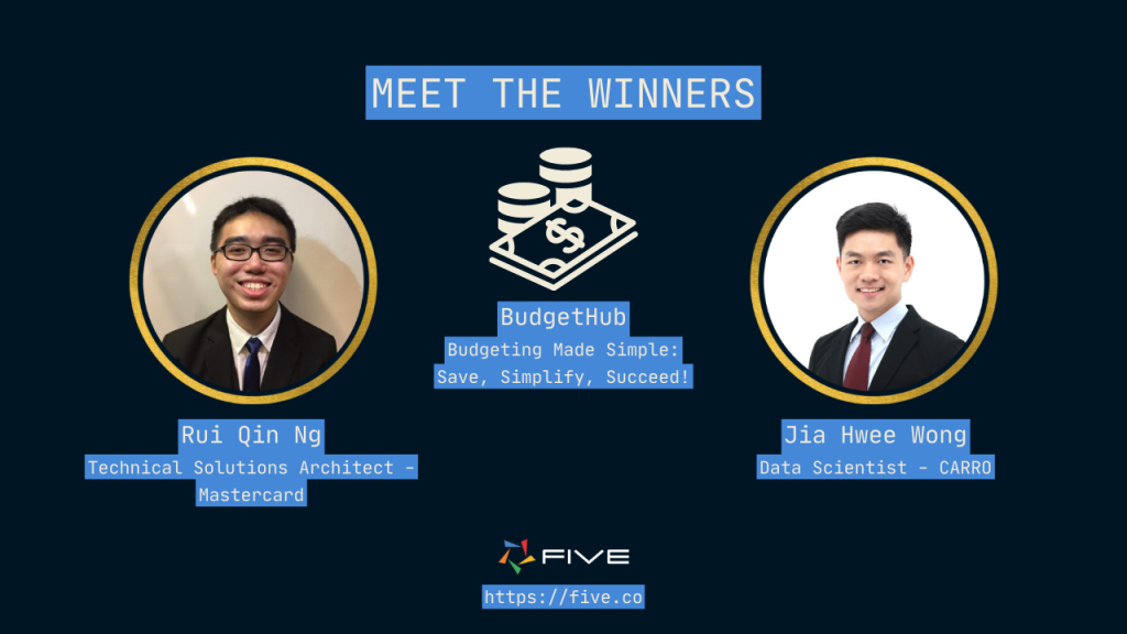 Five Hackathon 2023: Meet the Winners and The BudgetHub Web App