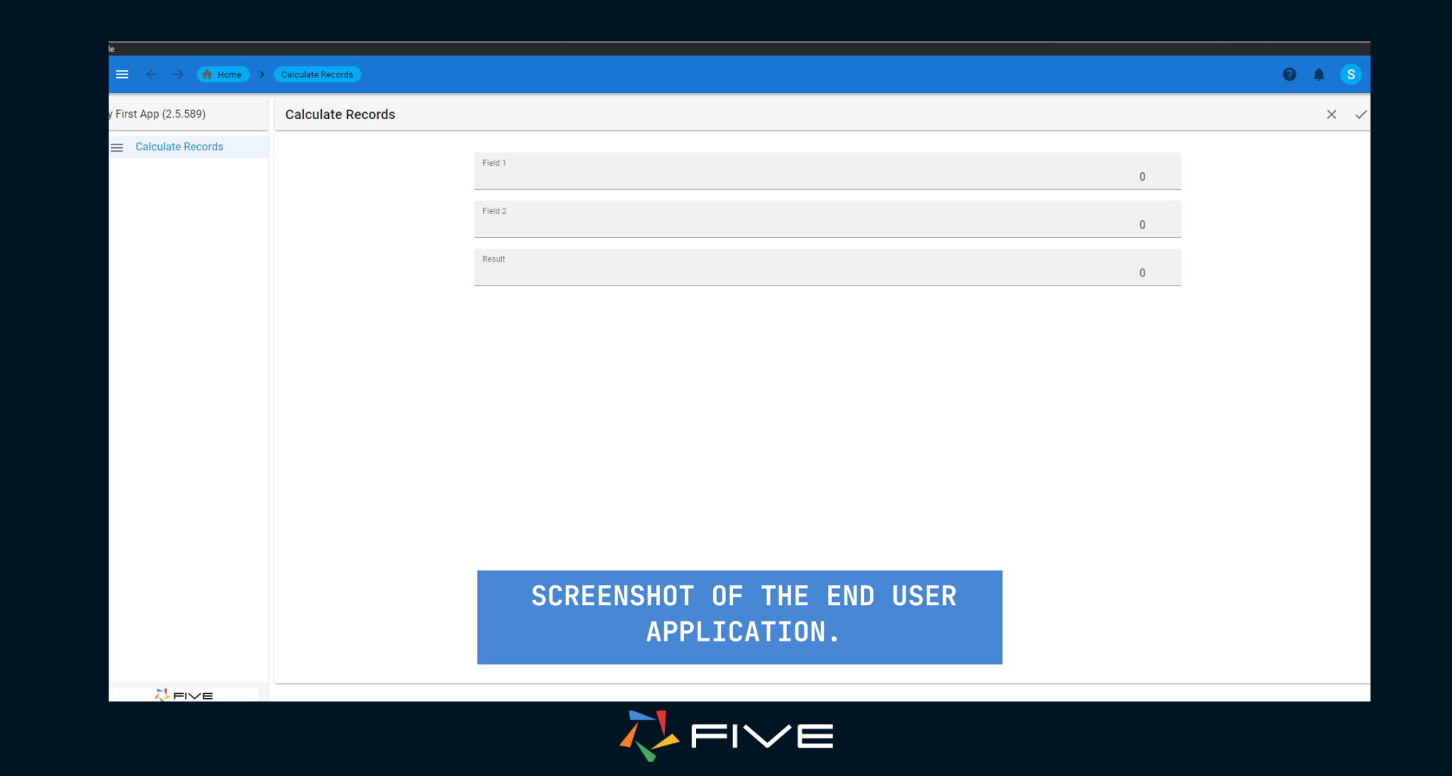 Calculating Field Values In Five