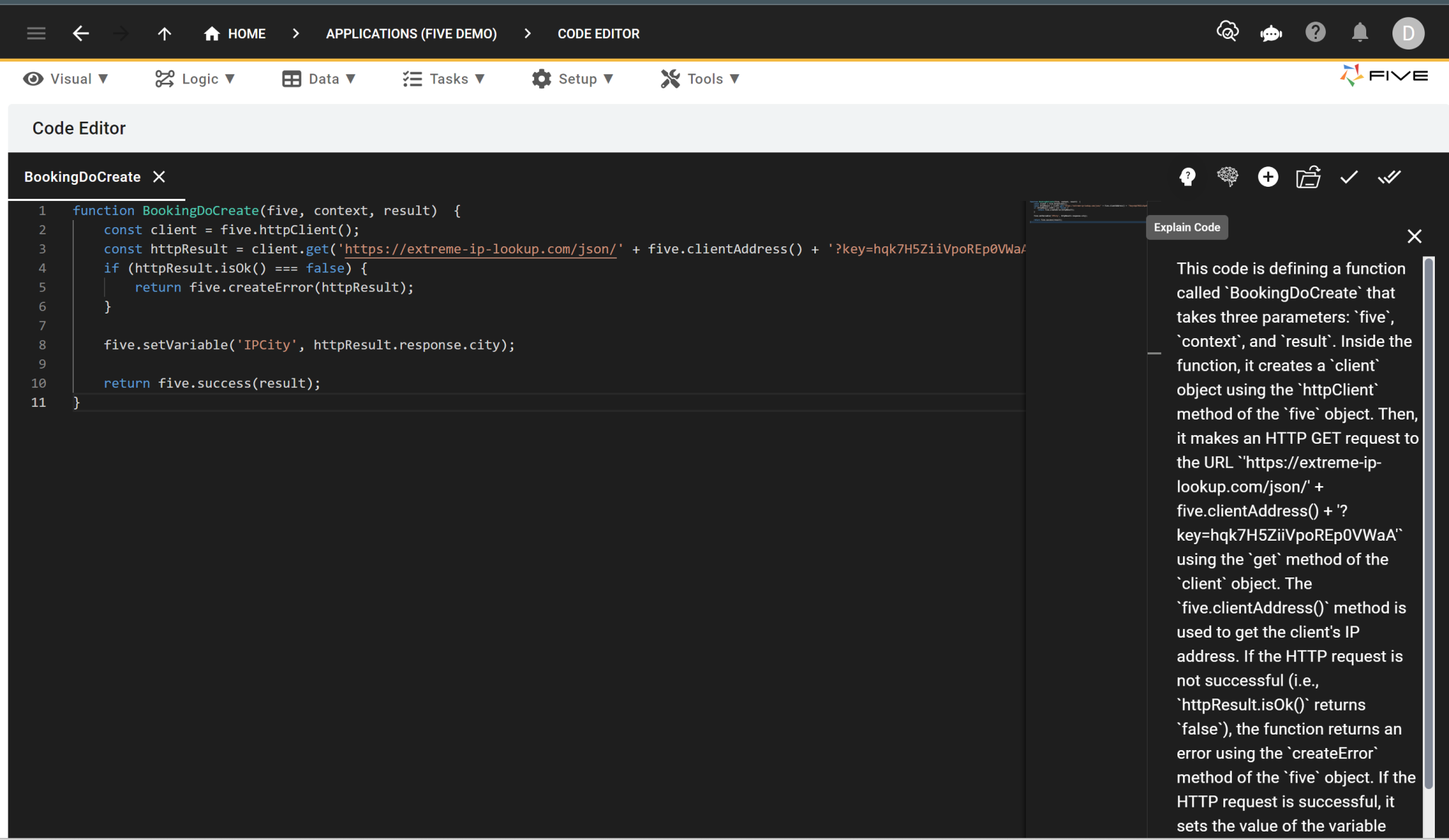 How To Use The AI Assistant And Code Editor | Five