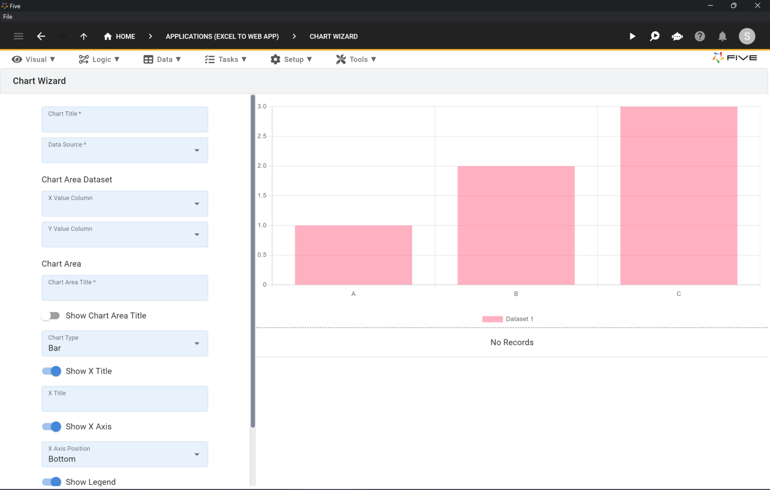 Charts & Dashboards [Excel to Web App - Part 5]