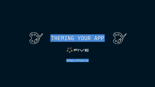 Make Your Application Look Good: Themes [Excel to Web App - Part 3]