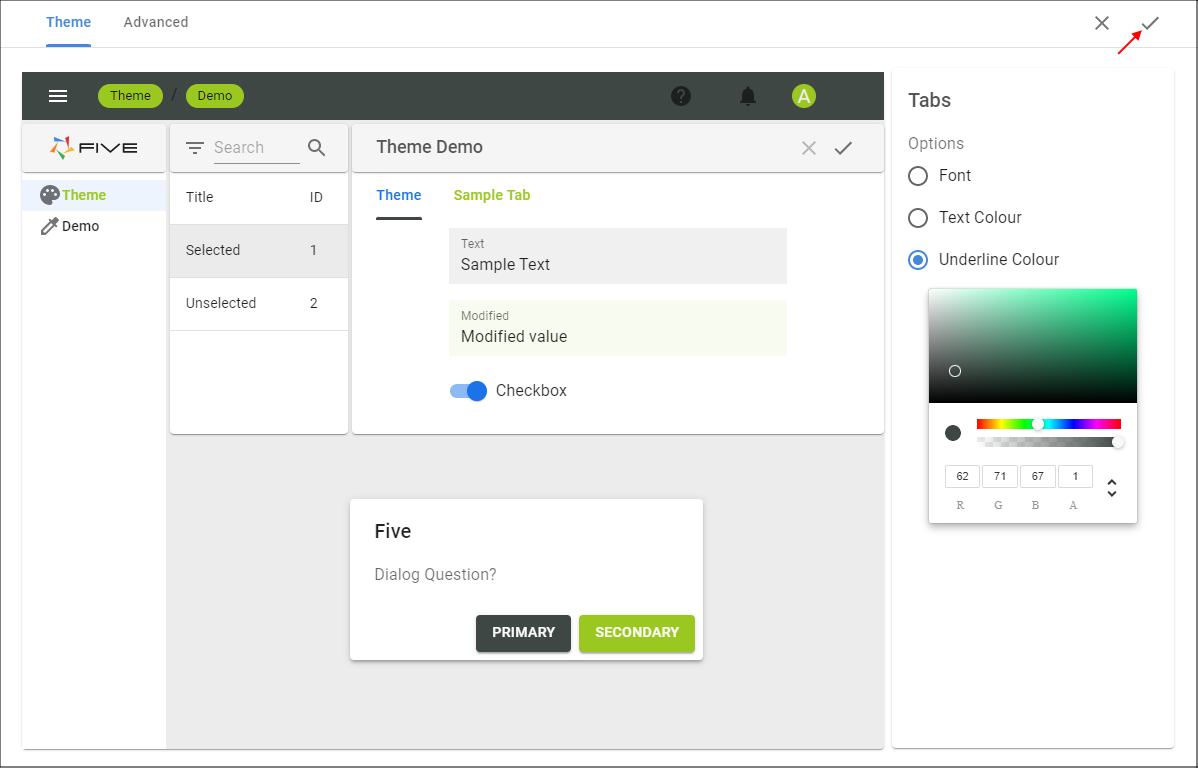 Make Your Application Look Good: Themes [Excel to Web App - Part 3]