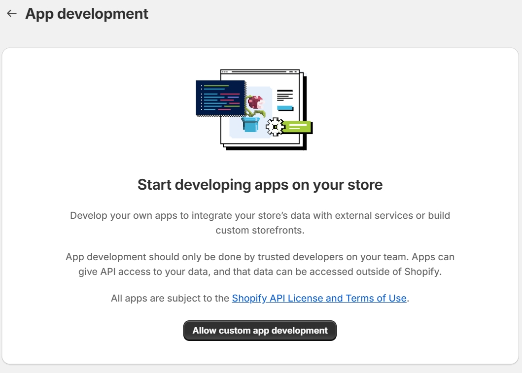 Create A Custom App On The Shopify Api In 3 Steps