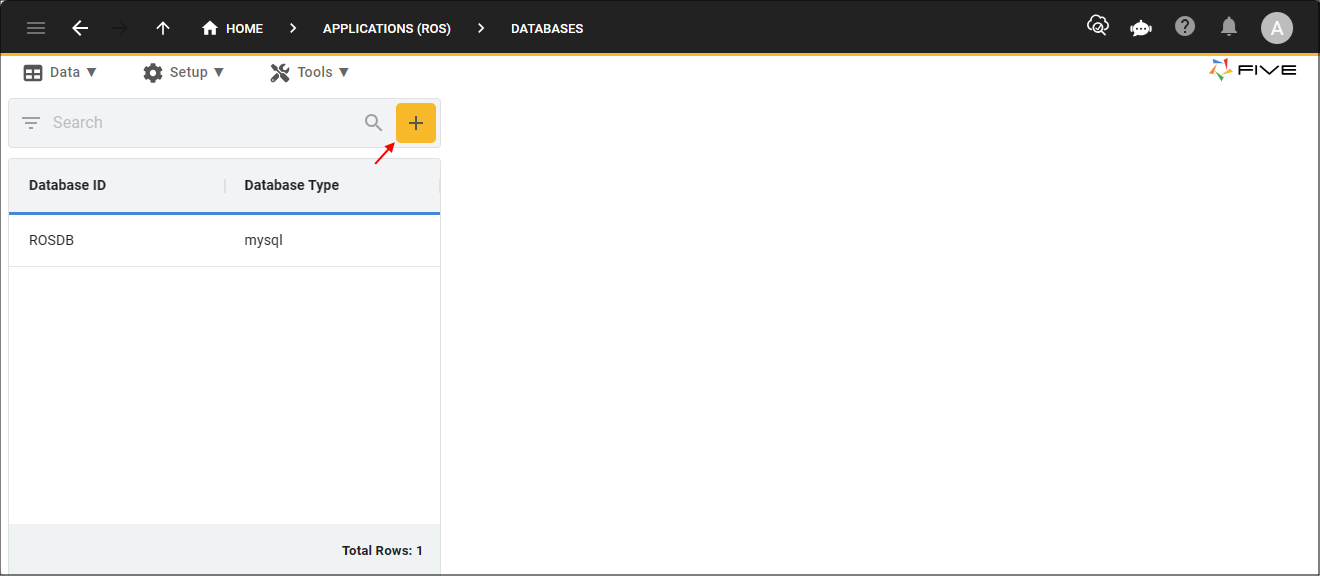 Database Design: External Databases in Five